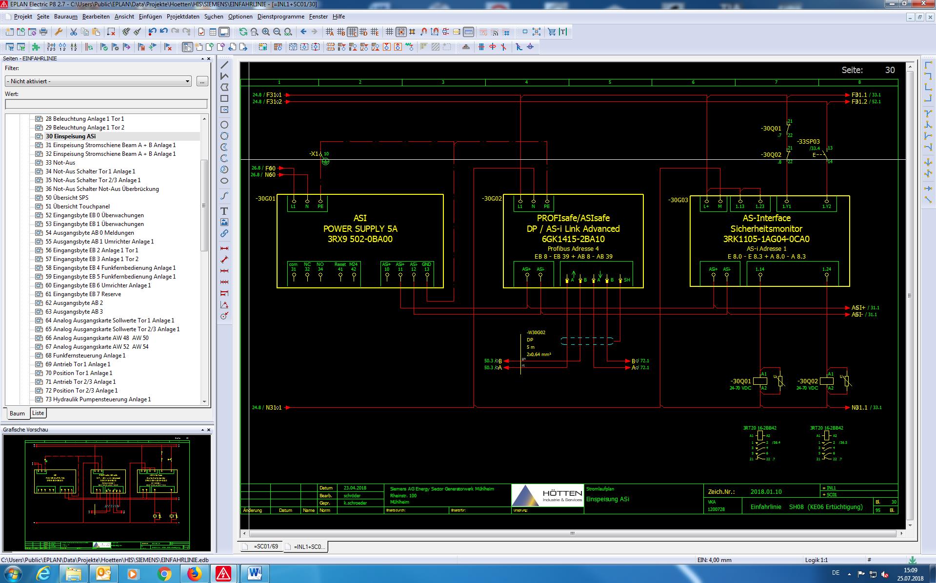 AS Hötten - elektrische Konstruktion